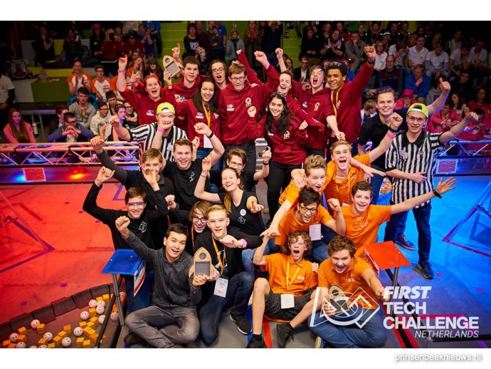 Prijzen leerlingen Newman NK robots | Prinsenbeeknieuws