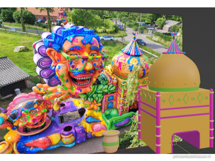 Carnavalswagens bouwen met videogame | Prinsenbeeknieuws